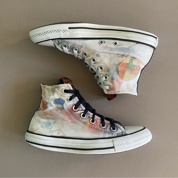 Converse | Shoes | Looney Tunes Wile E Coyote Road Runner Converse High ...